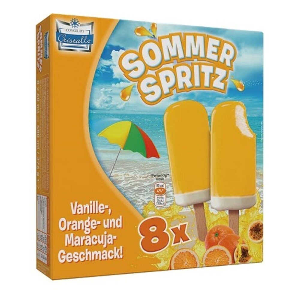 Sommer Spritz Vanille-Orange-Maracuja Eis – Sitl
